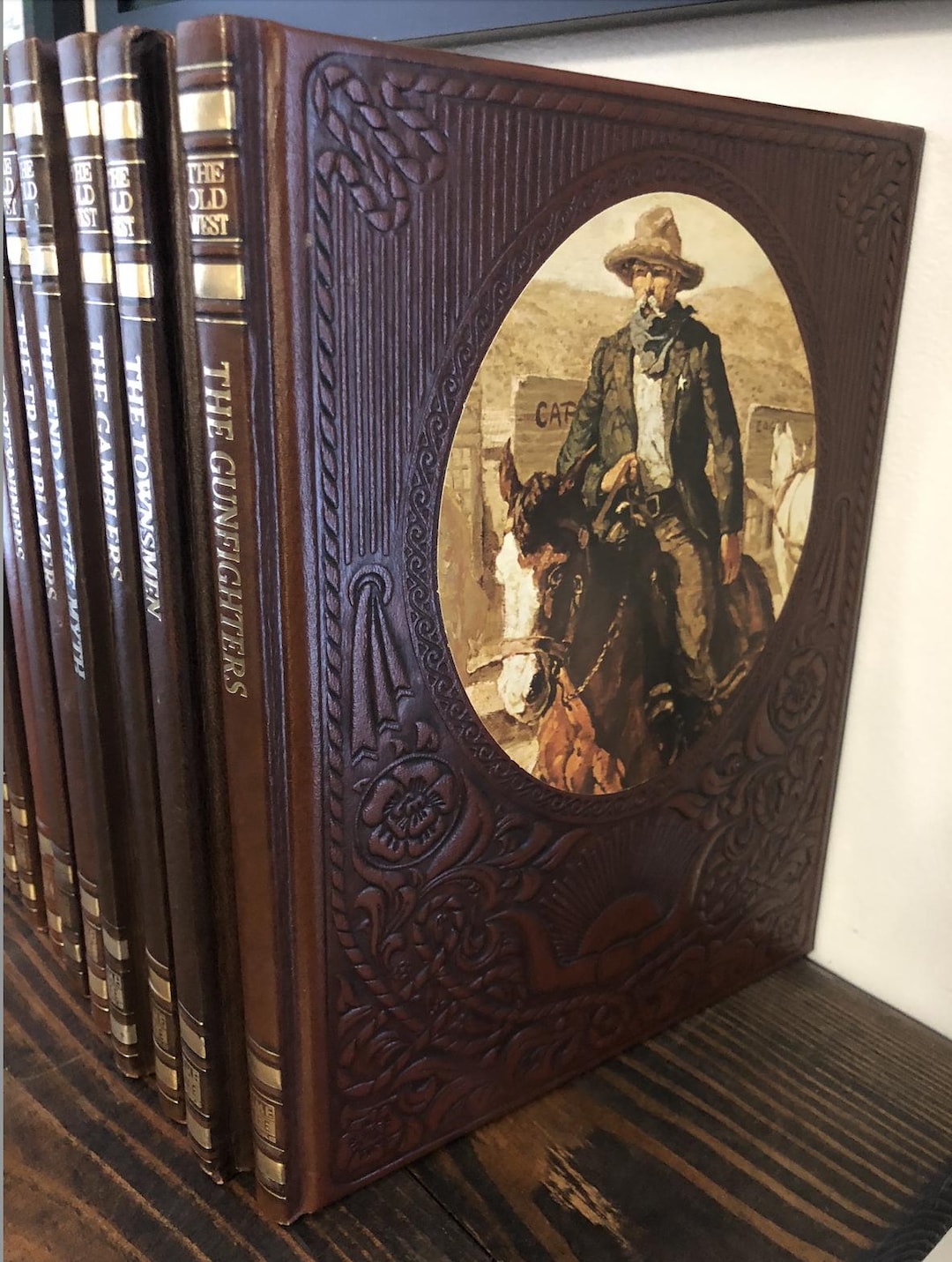 Vintage Time-life 'the Old West' Book: Leatherette Hardcover (1973-1980 ...