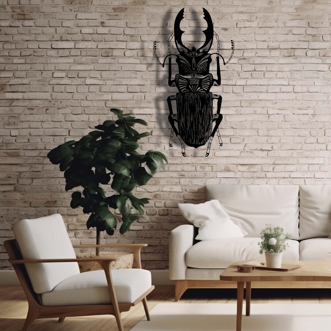 Bug Metal Wall Art: Rustic Insect Wall Decor - Etsy