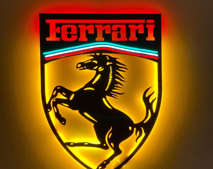 Custom GT3 RS With Manthey Kit, Acrylic Poster With Neon Lights ...