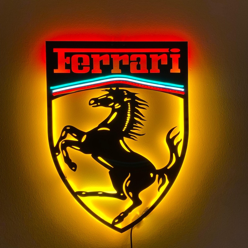 Ferrari Sign - Etsy