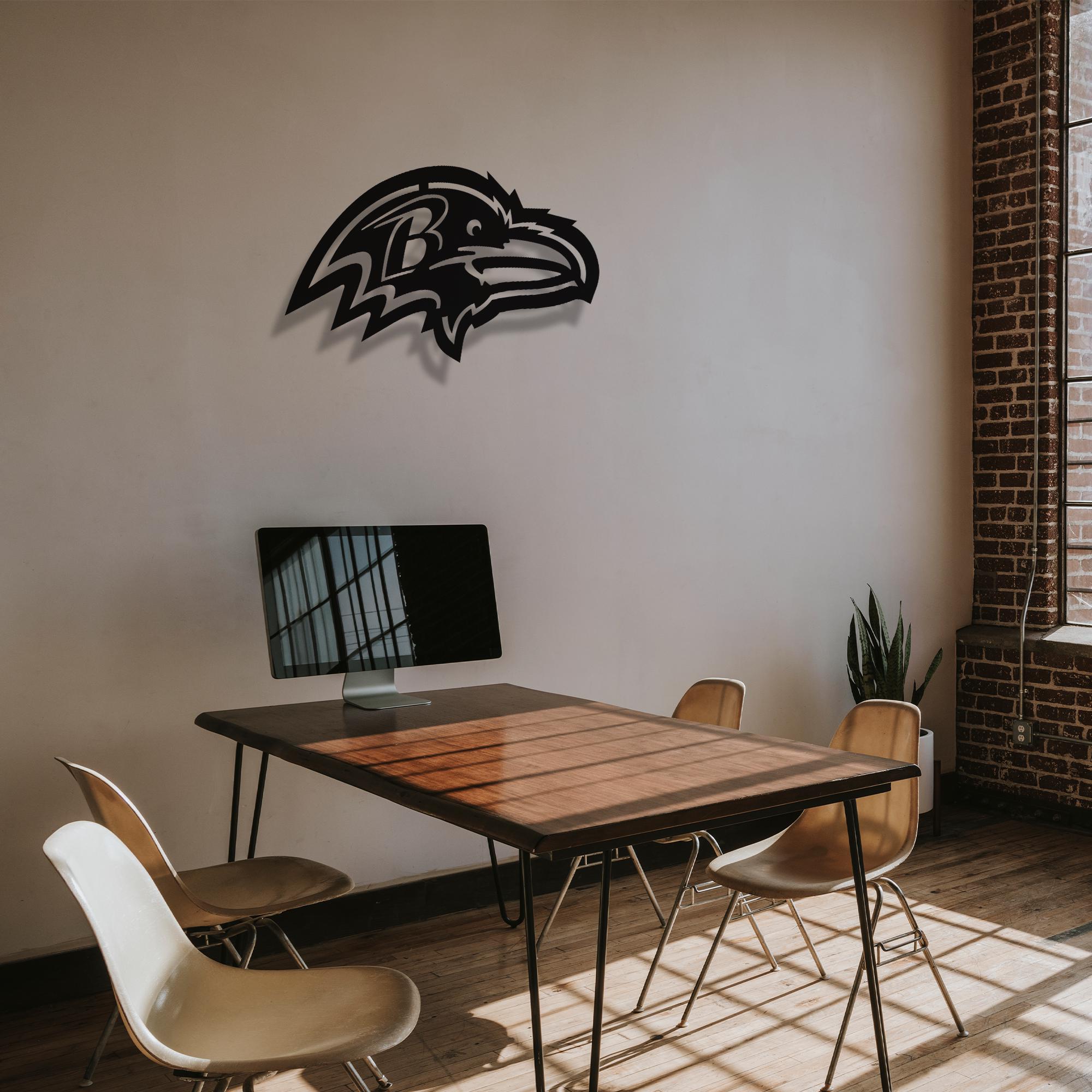 Baltimore Ravens Sign, Ravens Wall Art, Baltimore Ravens, Ravens ...