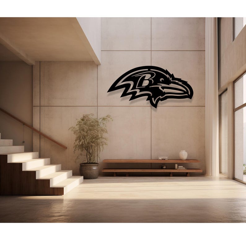 Baltimore Ravens Sign, Ravens Wall Art, Baltimore Ravens, Ravens ...