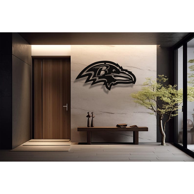 Baltimore Ravens Sign, Ravens Wall Art, Baltimore Ravens, Ravens ...