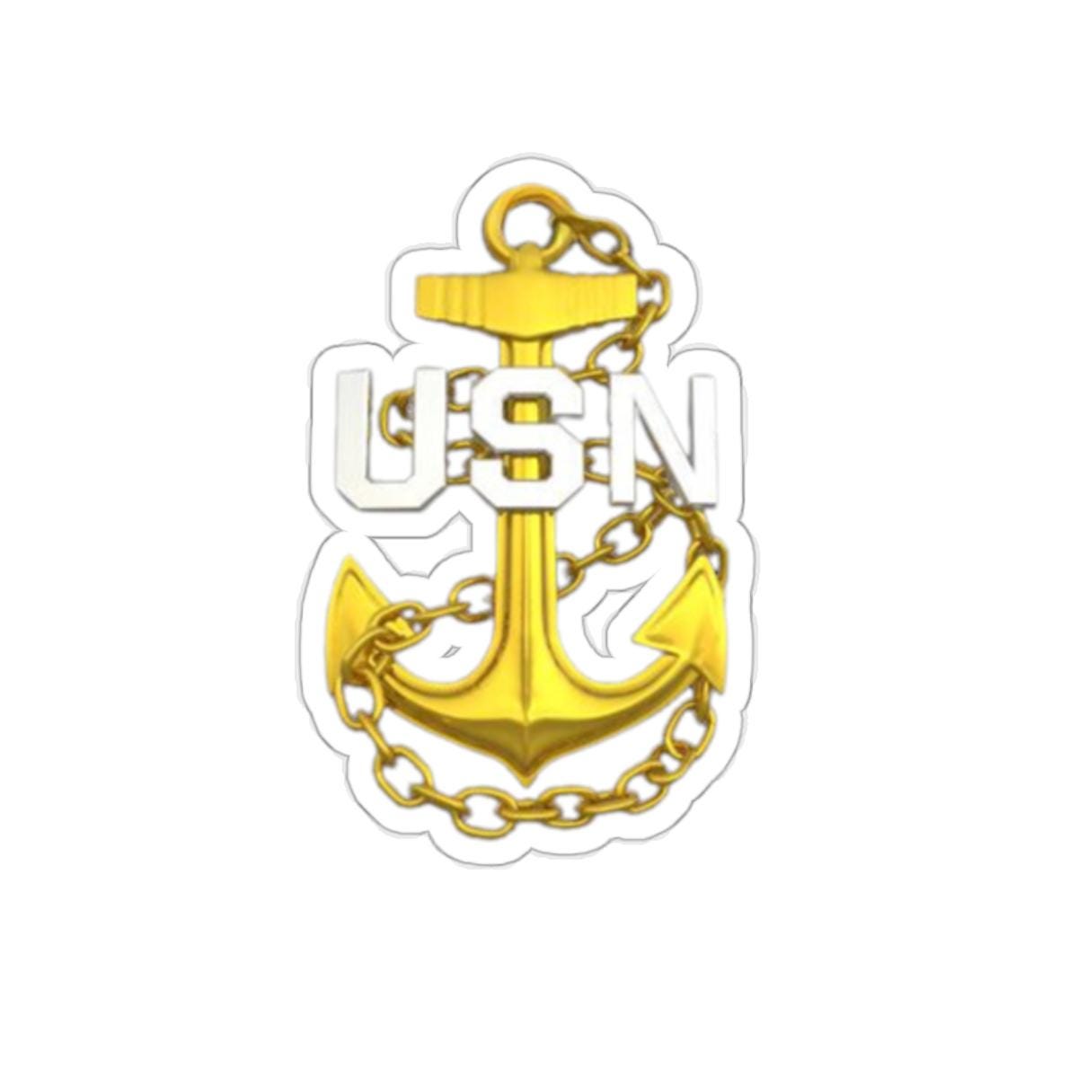 Chief, CPO, Anchor Sticker - Etsy