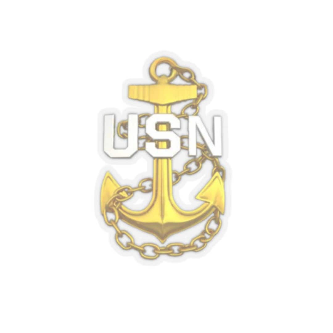 Chief, CPO, Anchor Sticker - Etsy