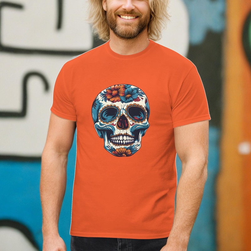 3d Skull T Shirts - Etsy