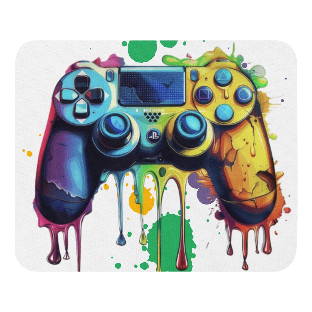 Game Controller Mouse Pad - Gaming Mouse Pad - Gamer Mouse Pad ...
