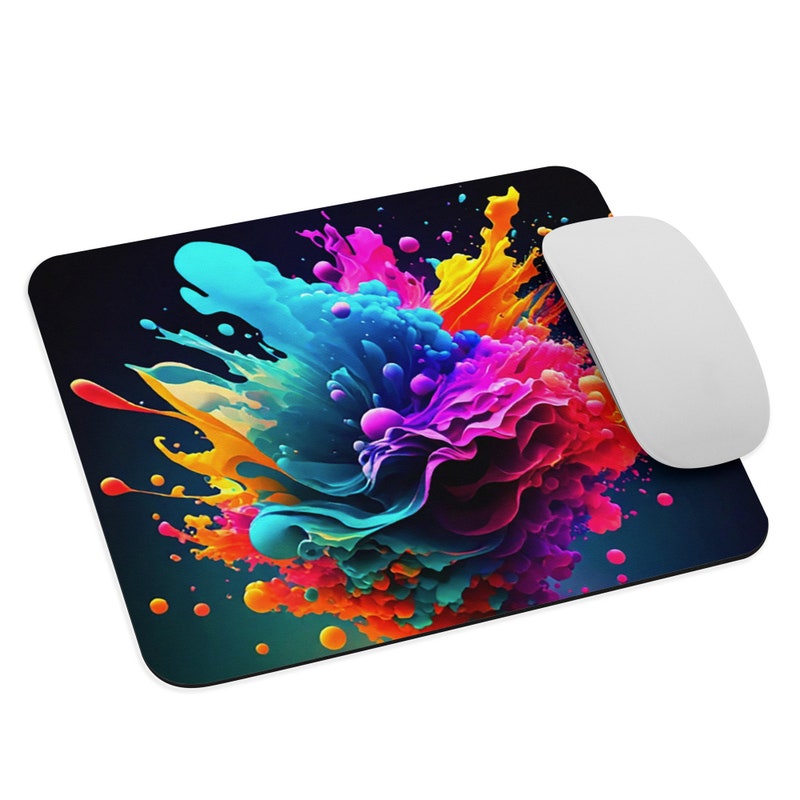 Rainbow Mouse Pad - Etsy