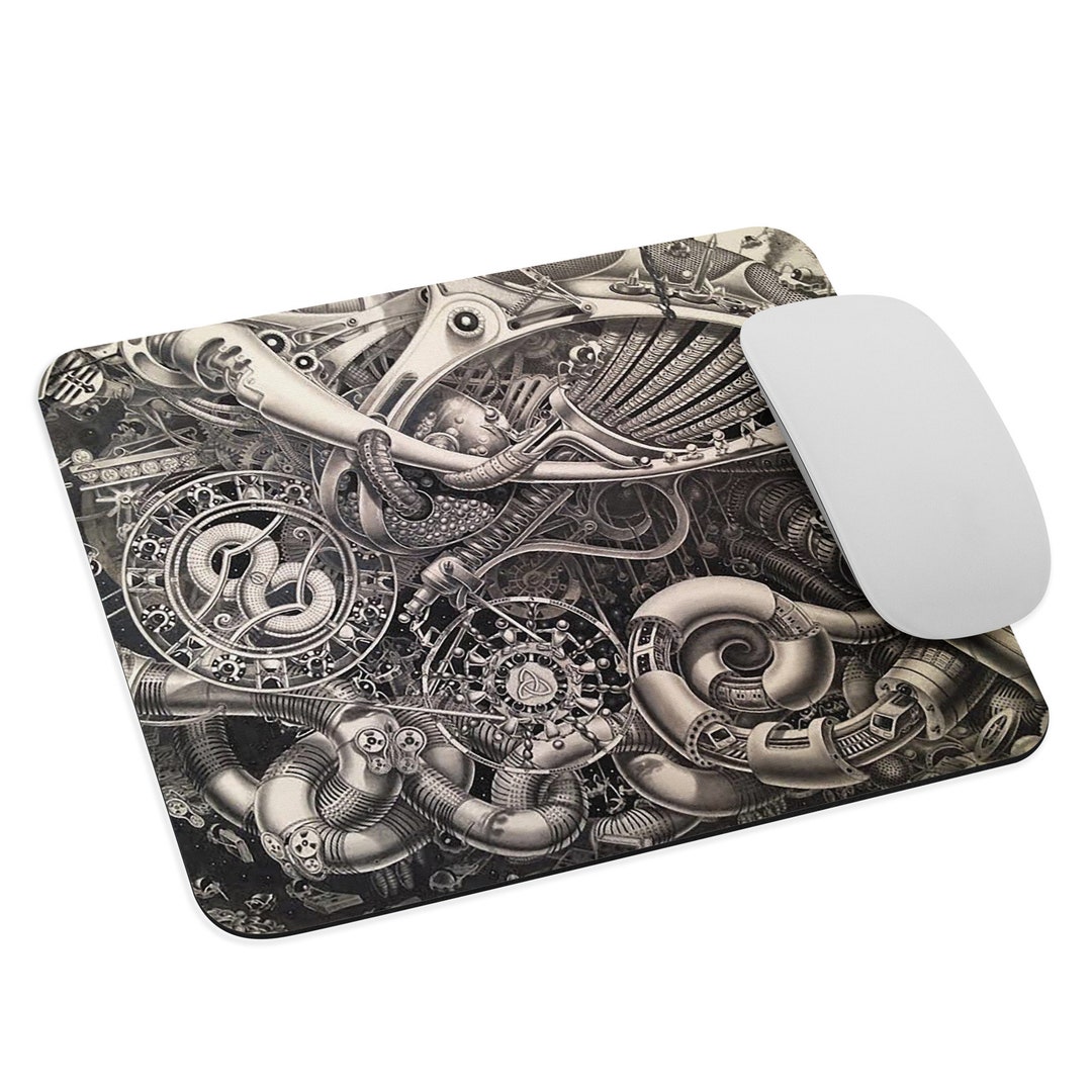 Steampunk Mouse Pad Triquetra Man Pad Gadgets Pad Mechanical Mousepad ...