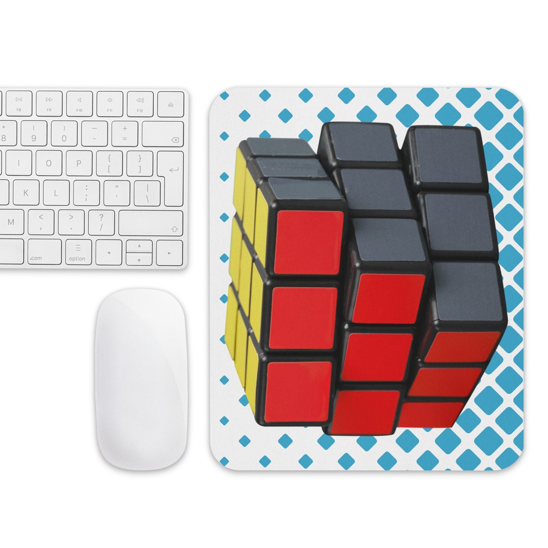 Rubik's Cube Mouse Pad Magic Cube Mousepad Speed Cube Mouse Pad 3D ...