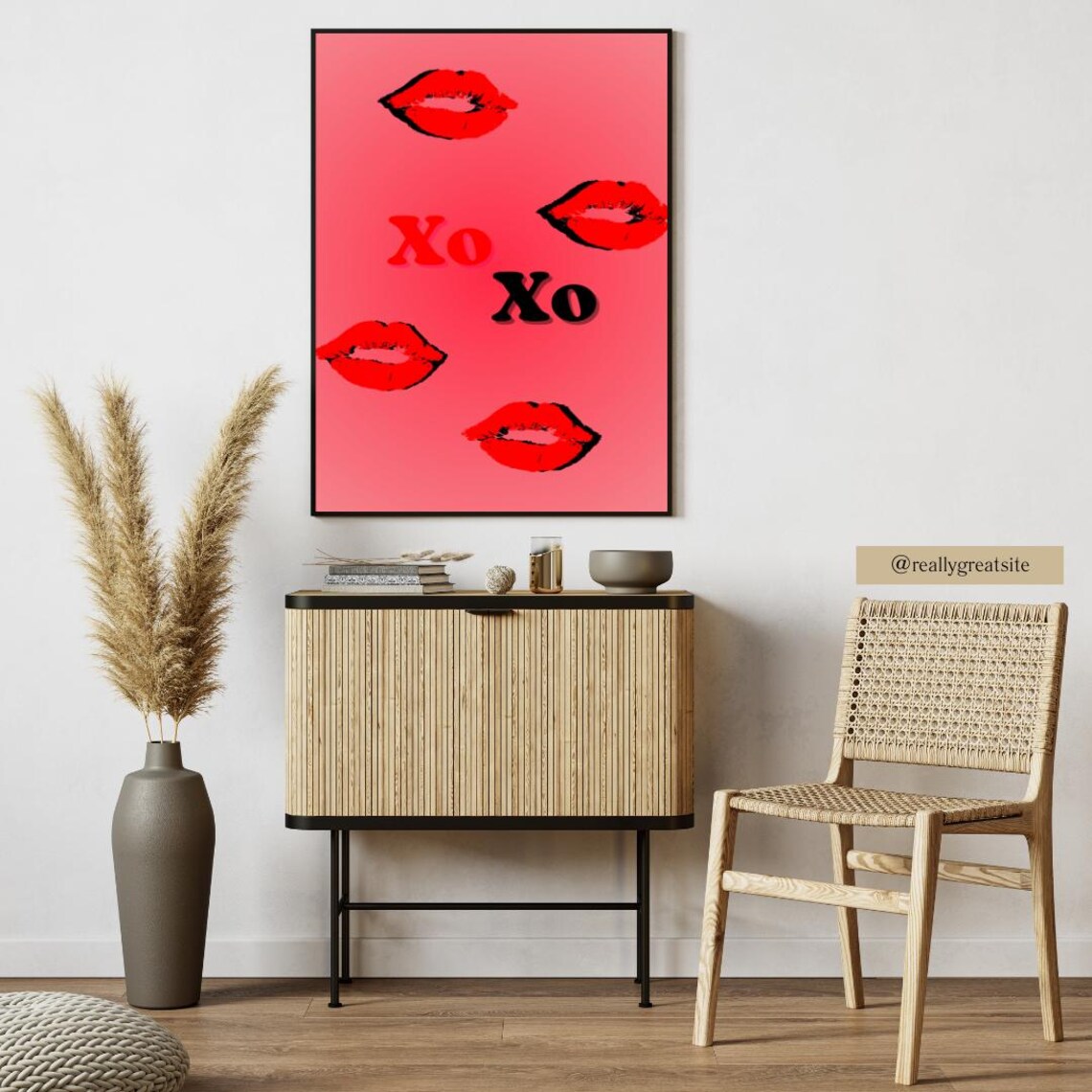Wall Art, Printable Poster Print, Xoxo Wall Art, Art Dorm Room Decor ...