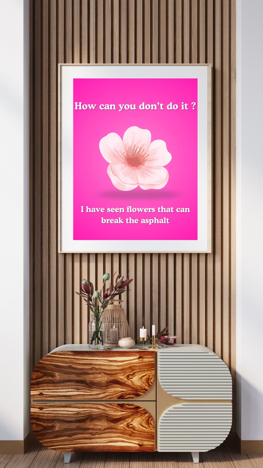 Wall Art, Art Dorm Room Decor,digital Download, Positive Quote Wall Art ...