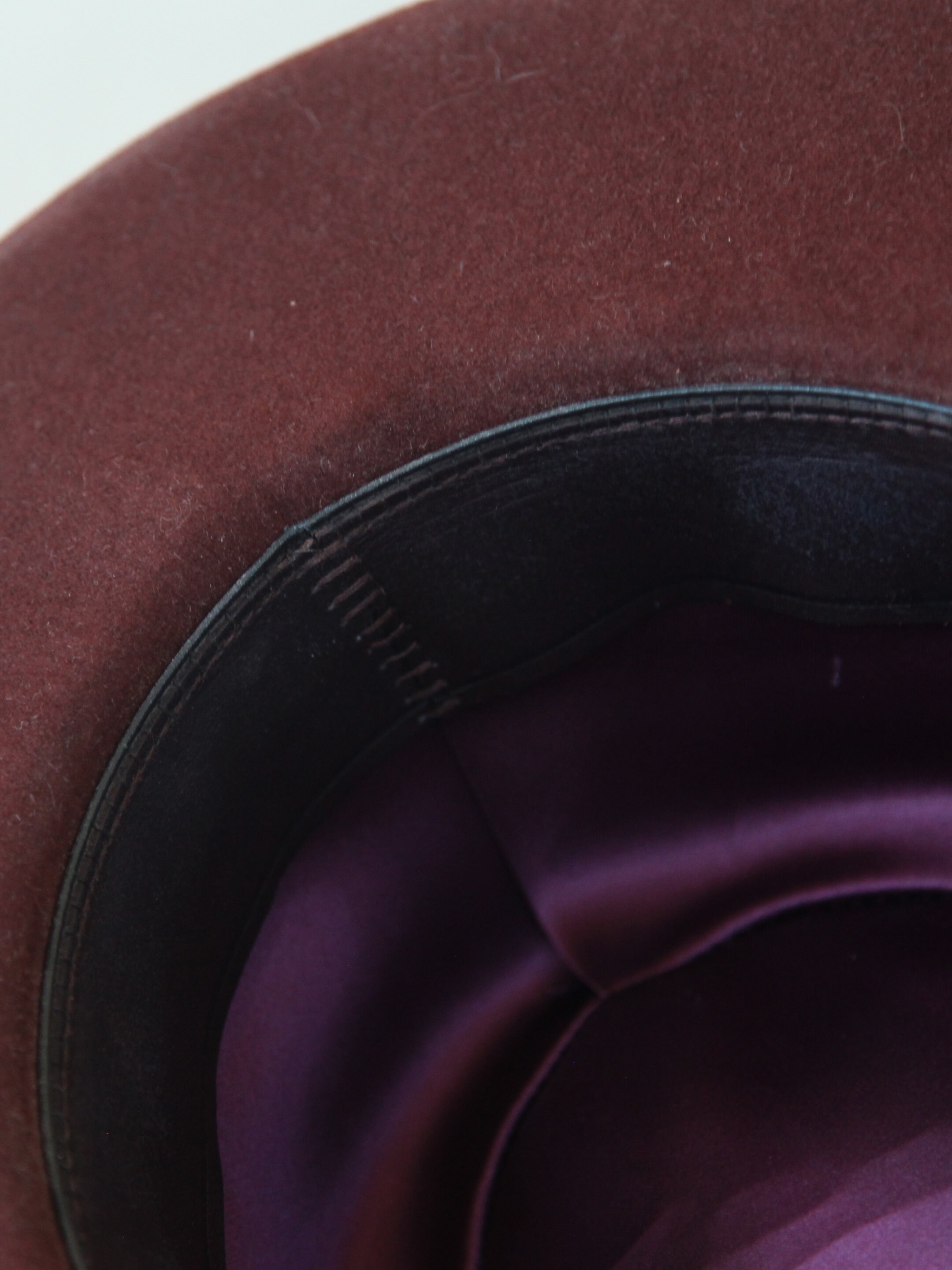 TOKYO Hand Made, Rabbit Fur Felt, Mid-weight, 3" Curled Brim, Fedora ...