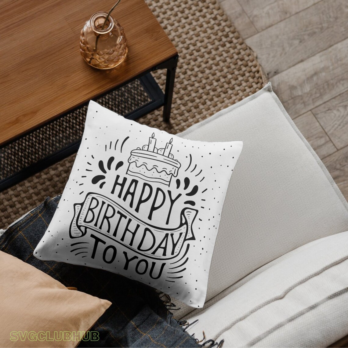 Birthday Lettering SVG, Birthday SVG, Happy Birthday Clipart, Happy ...