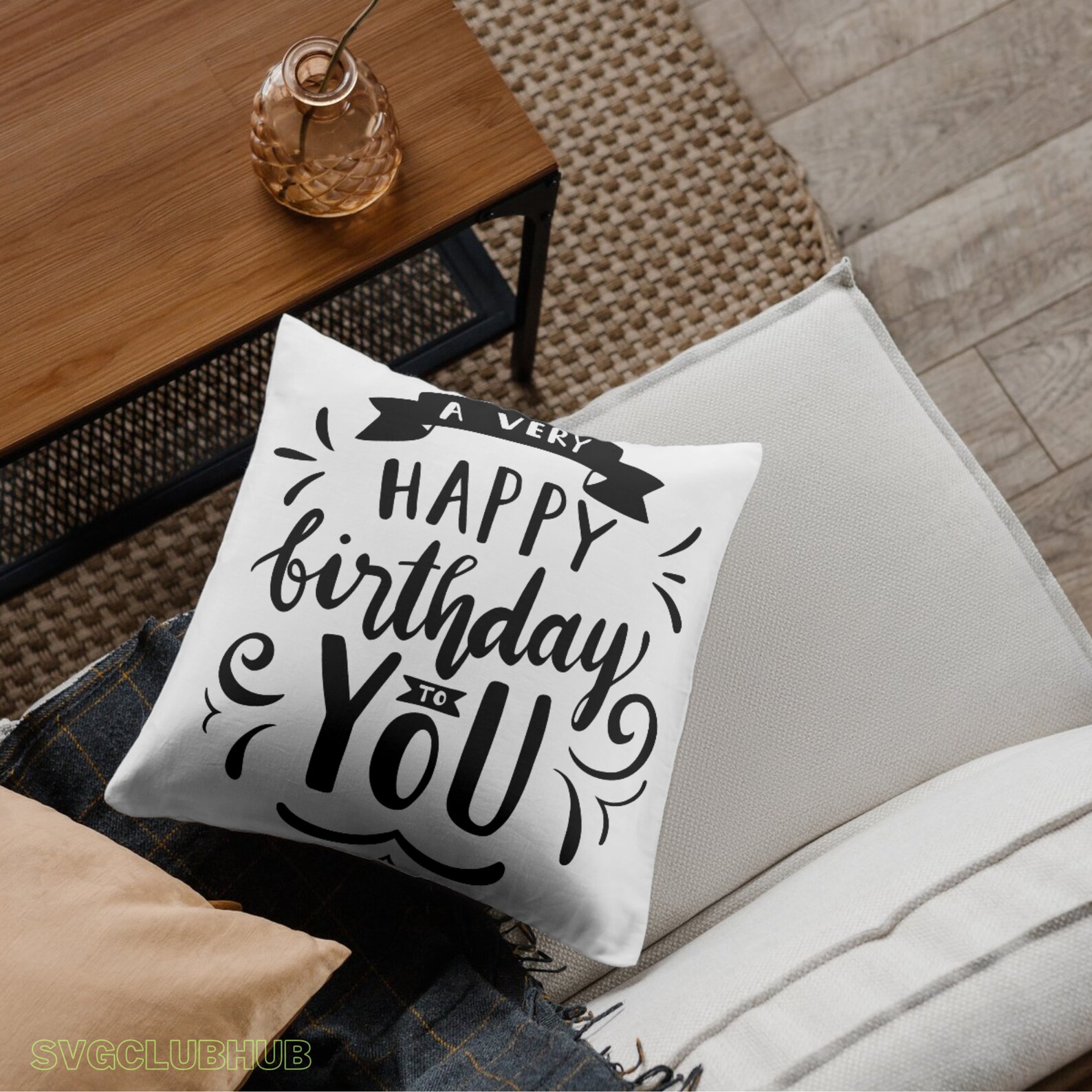 Birthday Lettering SVG, Birthday SVG, Happy Birthday Clipart, Happy ...