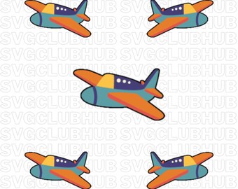 Airplane SVG, Airplane Toy SVG, Airplane Clipart, Airplane Vector File ...