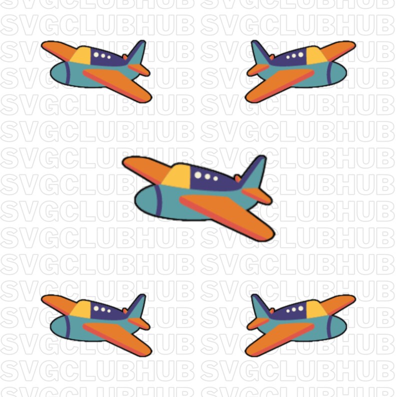 Airplane SVG, Airplane Toy SVG, Airplane Clipart, Airplane Vector File ...