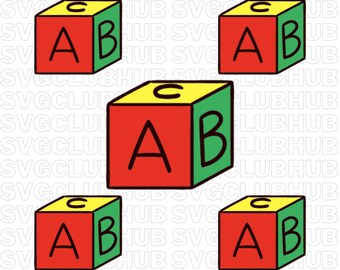 Blocks SVG, Blocks Toy SVG, Blocks Clipart, Blocks Vector File, Blocks ...