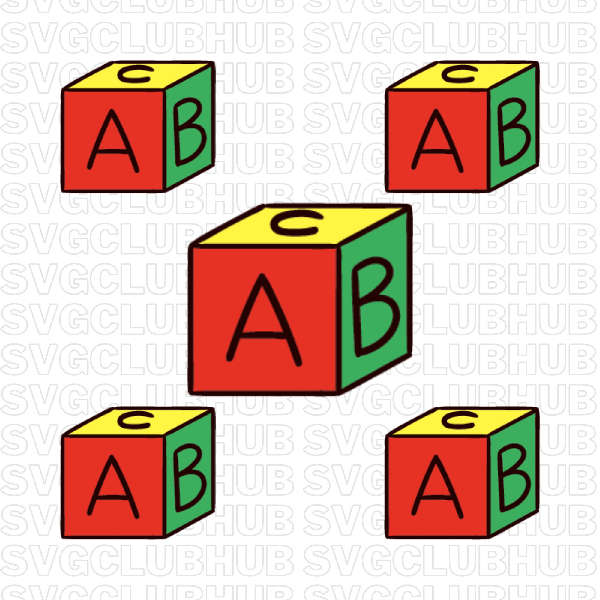 Blocks SVG, Blocks Toy SVG, Blocks Clipart, Blocks Vector File, Blocks ...