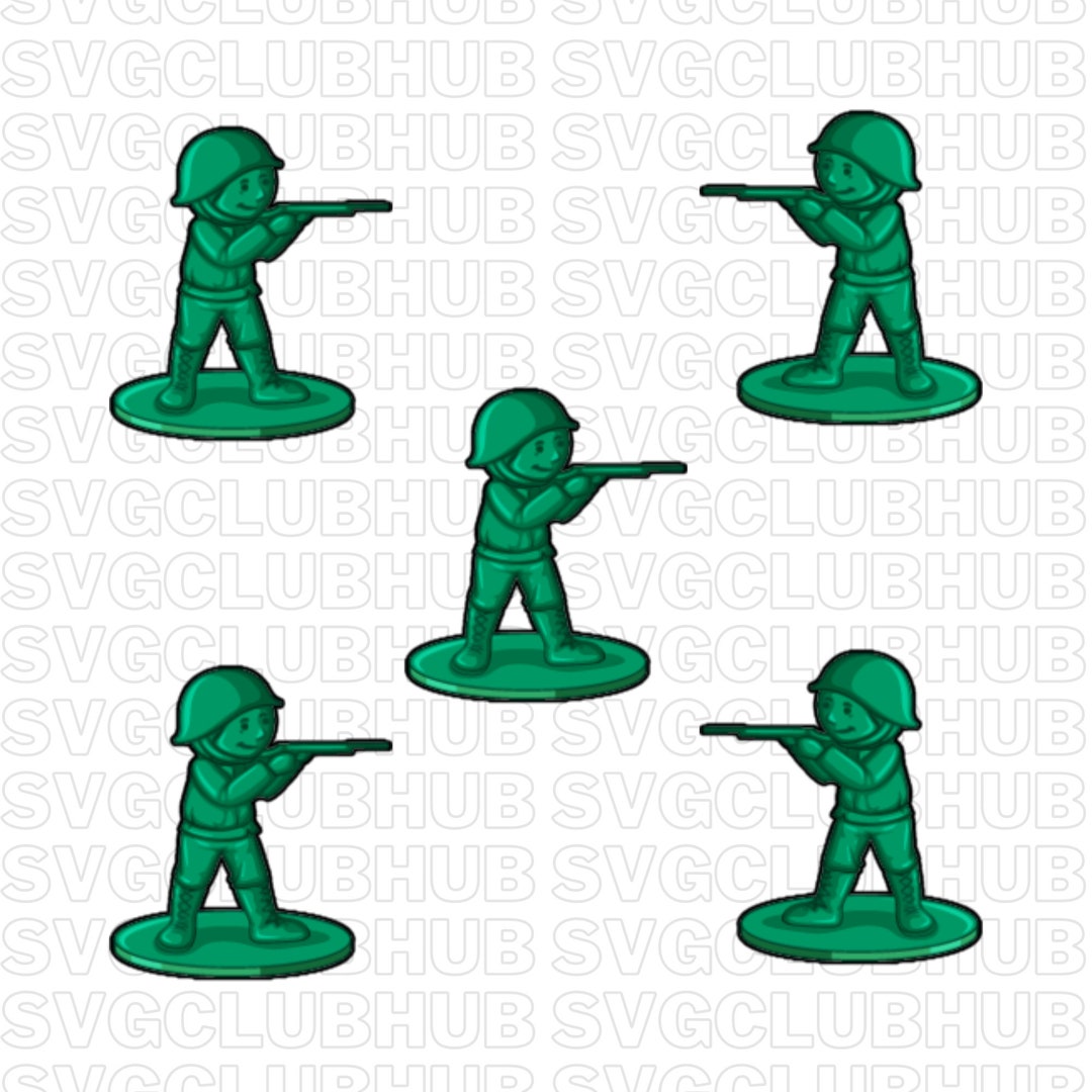 Soldier SVG, Soldier Toy SVG, Soldier Clipart, Soldier Vector File ...