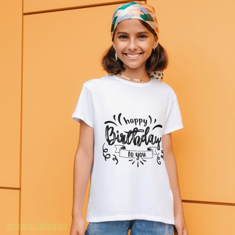 Birthday Lettering SVG, Birthday SVG, Happy Birthday Clipart, Happy ...