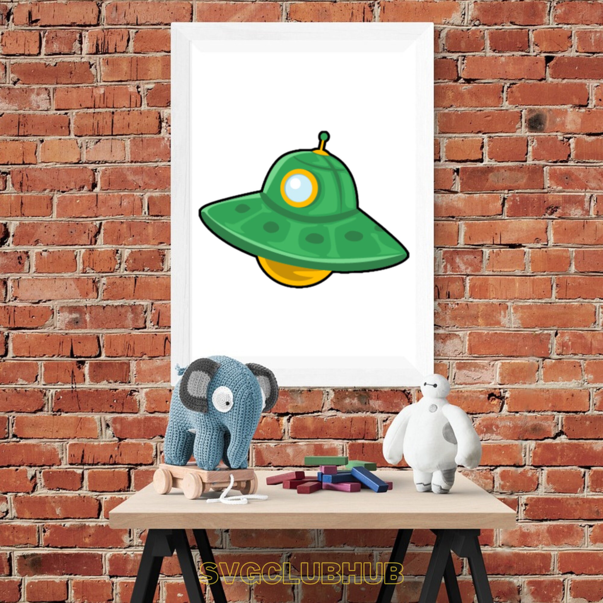 UFO SVG, Ufo Toy SVG, Ufo Clipart, Ufo Vector File, Ufo Cut Files, Ufo ...