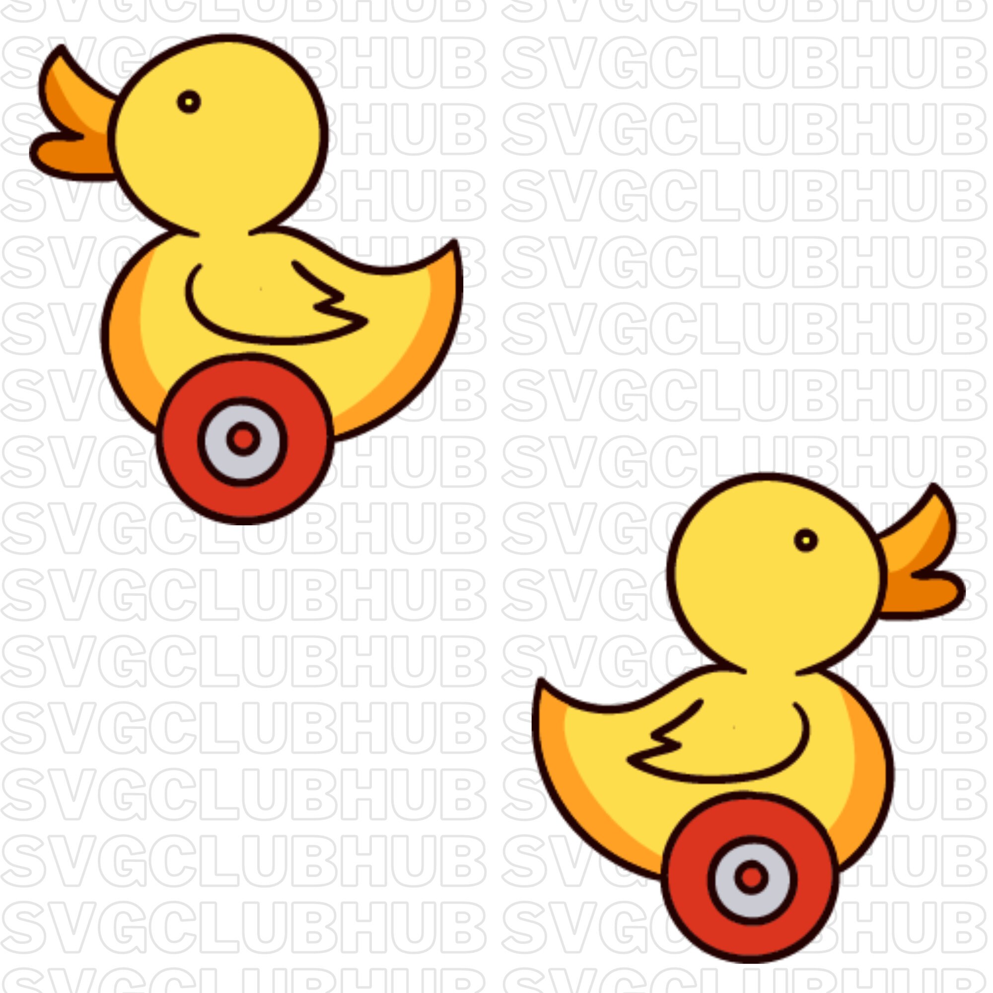 Ducking SVG, Ducking Toy SVG, Duck Clipart, Duck Vector File, Duck Cut ...