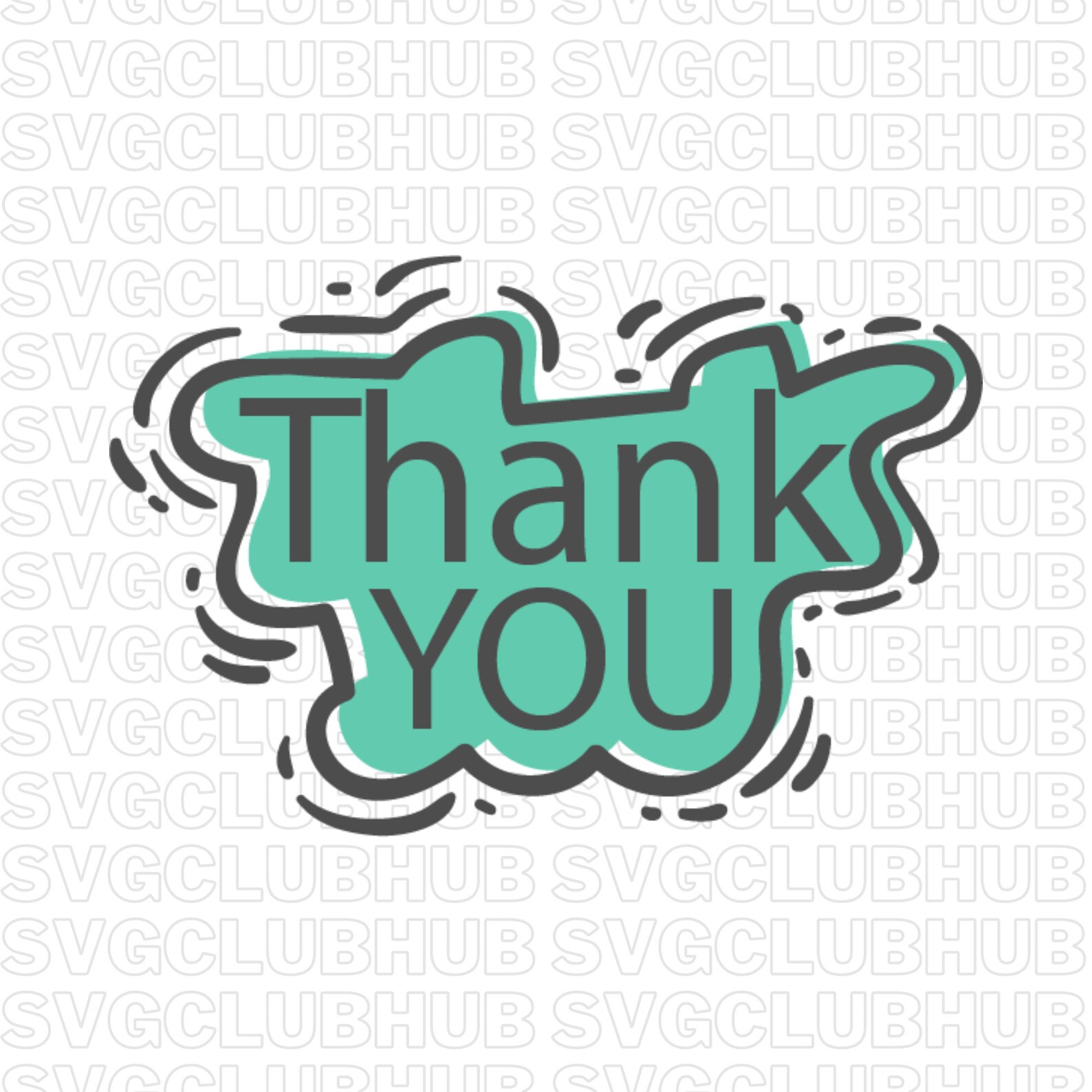 Thank You SVG, Thank You SVG, Thank You Clipart, Thank You Vector File ...