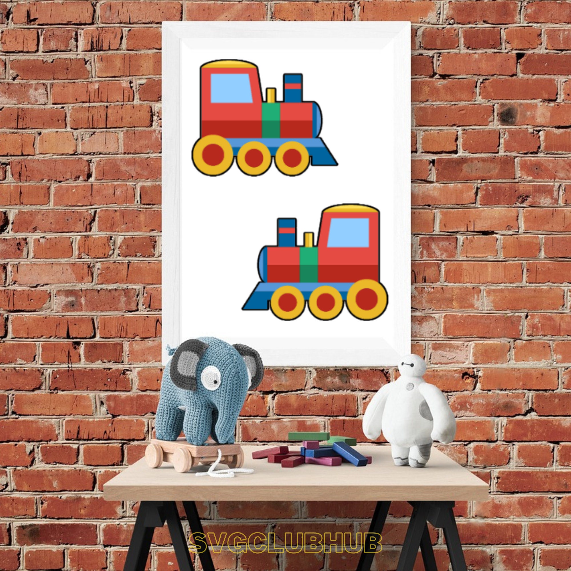 Train SVG, Train Toy SVG, Train Clipart, Train Vector File, Train Cut ...