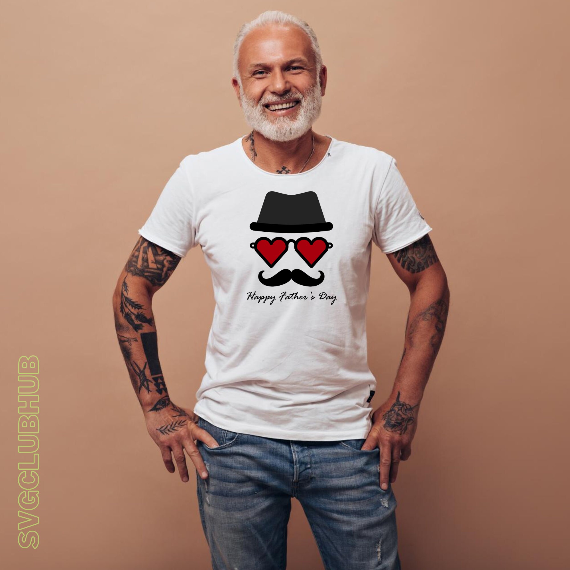 Father's Day SVG, Dad SVG, Best Dad Clipart, Daddy Happy Fathers Day ...