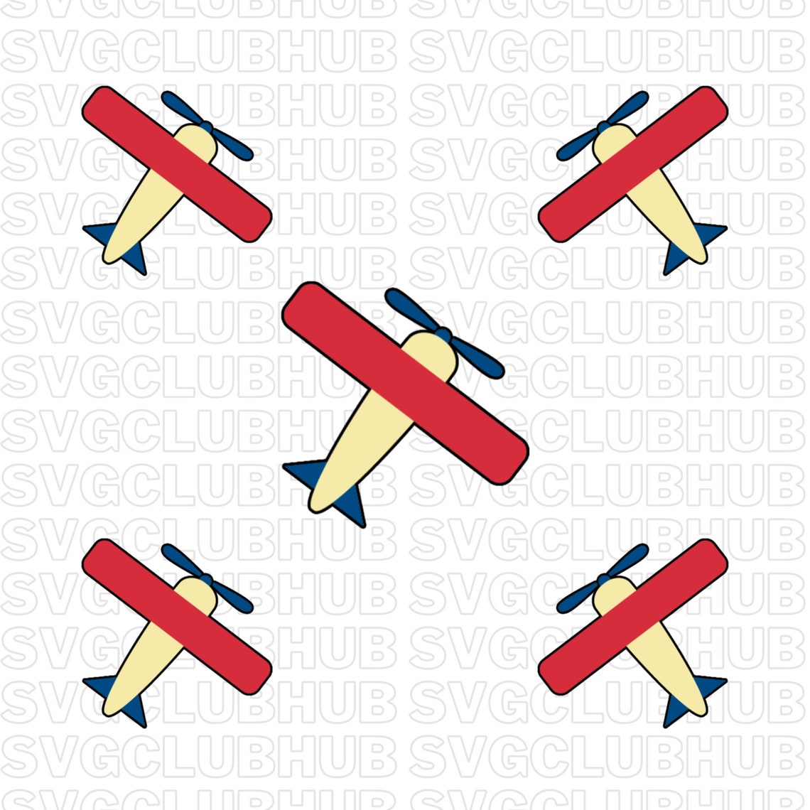Airplane SVG, Airplane Toy SVG, Airplane Clipart, Airplane Vector File ...