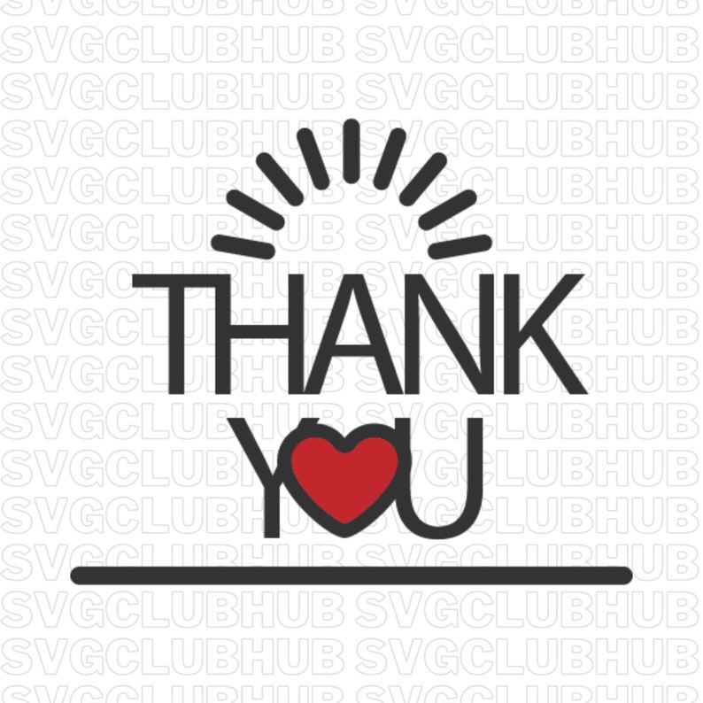 Thank You SVG, Thank You SVG, Thank You Clipart, Thank You Vector File ...