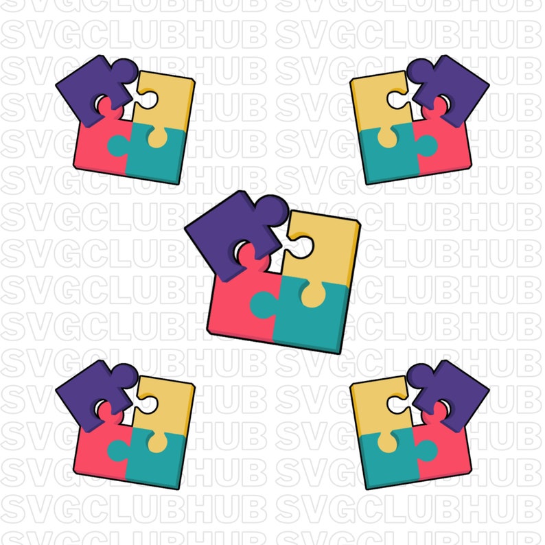 Puzzle SVG, Puzzle Toy SVG, Puzzle Clipart, Puzzle Vector File, Puzzle ...