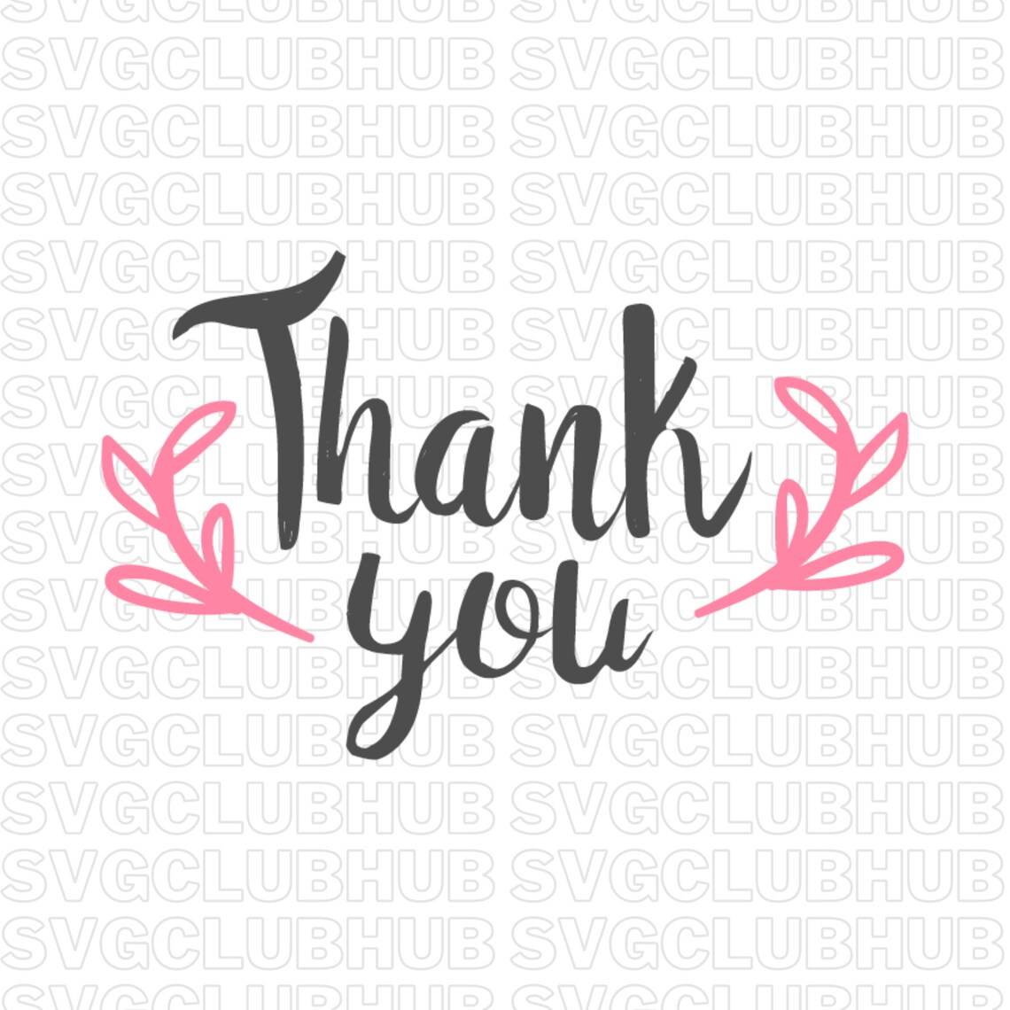 Thank You SVG, Thank You SVG, Thank You Clipart, Thank You Vector File ...