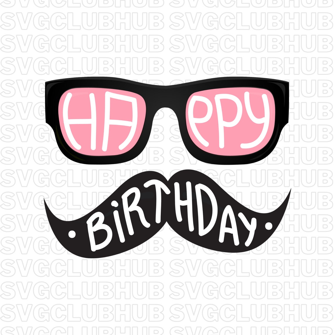 Birthday Lettering SVG, Birthday SVG, Happy Birthday Clipart, Happy ...