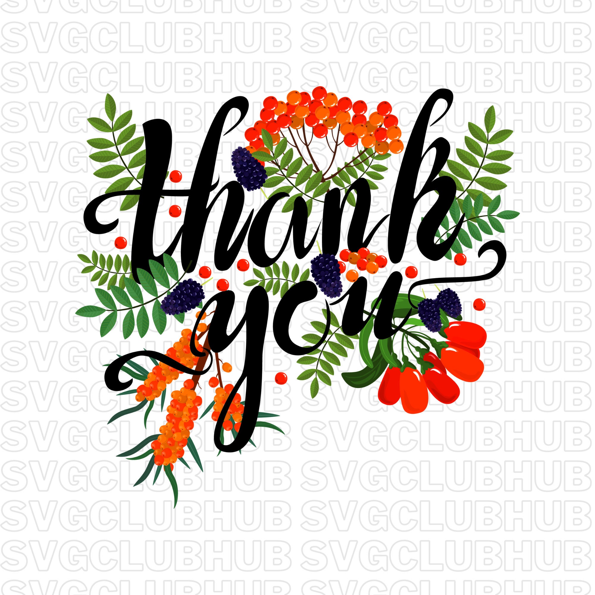 Thank You SVG, Thank You SVG, Thank You Clipart, Thank You Vector File ...