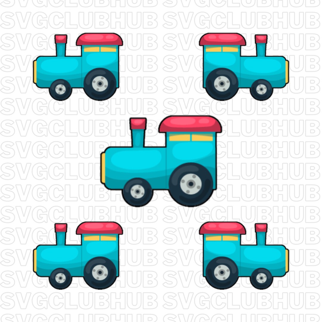 Train SVG, Train Toy SVG, Train Clipart, Train Vector File, Train Cut ...