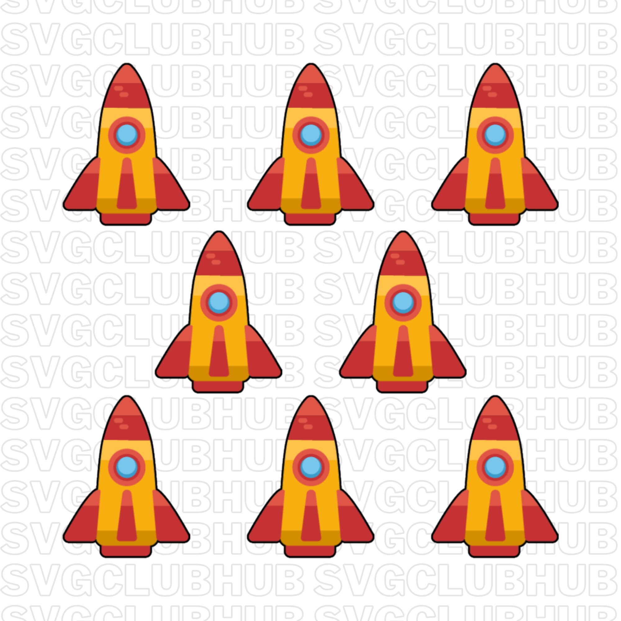 Rocket SVG, Rocket Toy SVG, Rocket Clipart, Rocket Vector File, Rocket ...