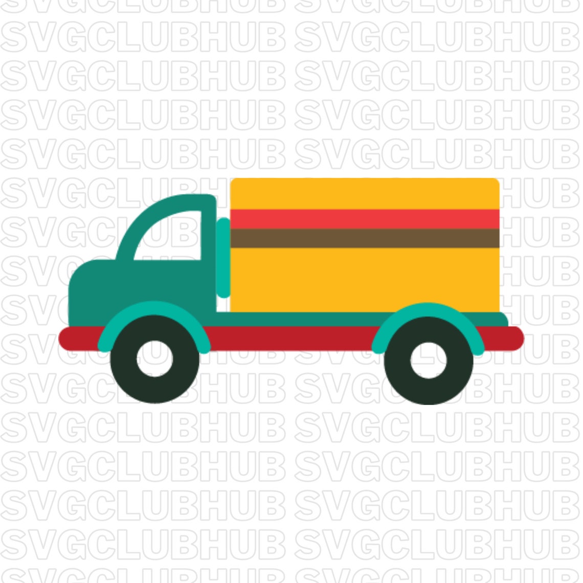 Truck SVG, Truck Toy SVG, Truck Clipart, Truck Vector File, Truck Cut ...