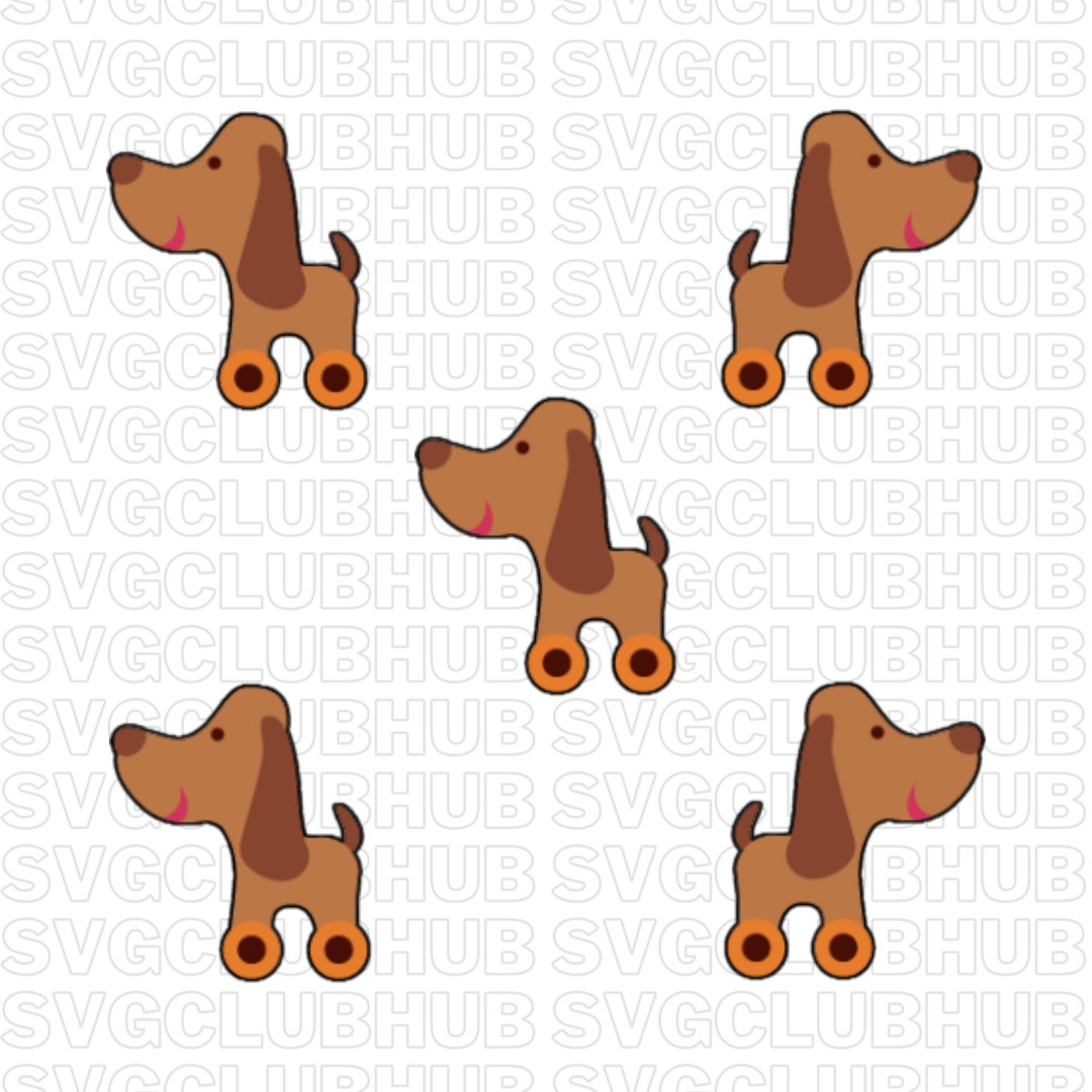 Dog SVG, Dog Toy SVG, Dog Clipart, Dog Vector File, Dog Cut Files, Dog ...