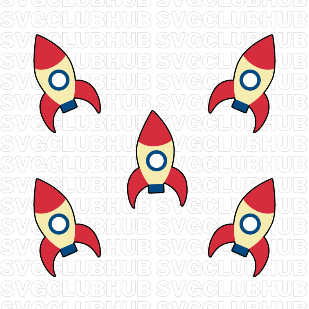 Rocket SVG, Rocket Toy SVG, Rocket Clipart, Rocket Vector File, Rocket ...