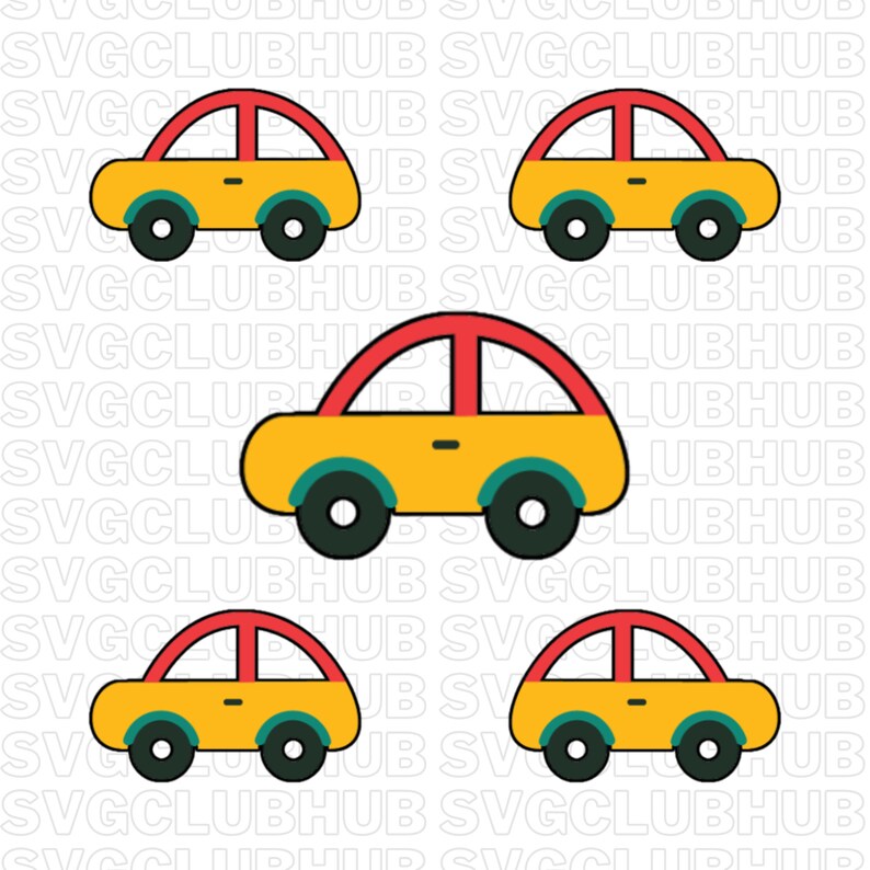 Car SVG, Car Toy SVG, Car Clipart, Car Vector File, Car Cut Files, Car ...