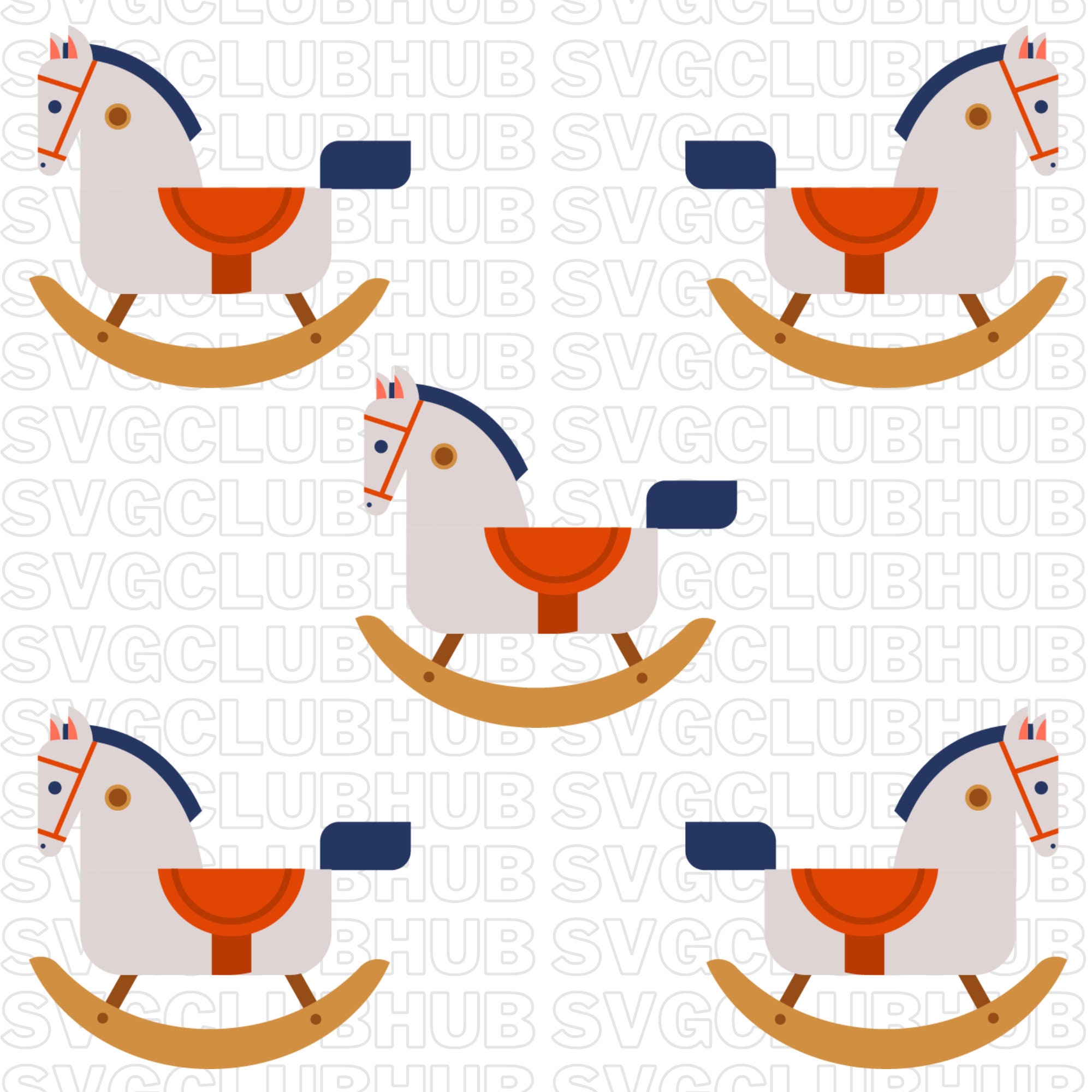 Horse SVG, Horse Toy SVG, Horse Clipart, Horse Vector File, Horse Cut ...
