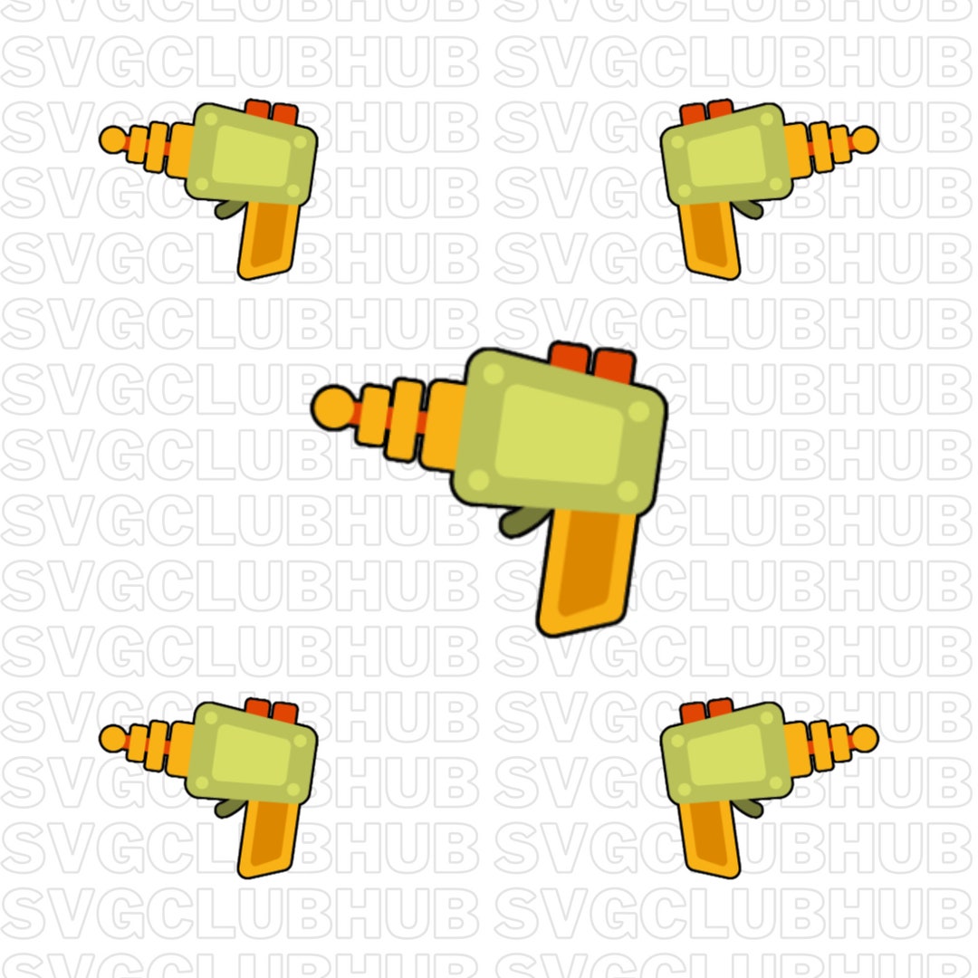 Blaster SVG, Blaster Toy SVG, Blaster Clipart, Blaster Vector File ...