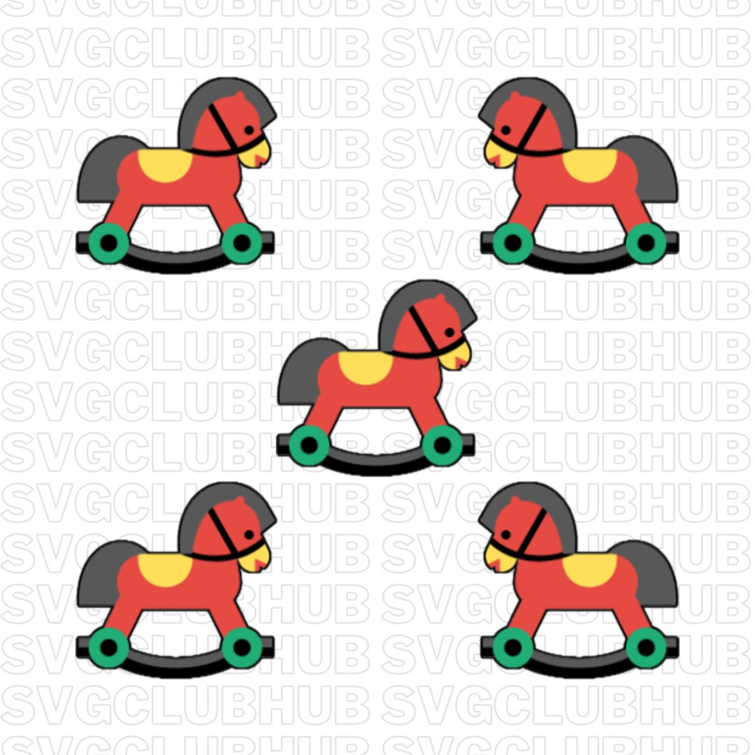 Horse SVG, Horse Toy SVG, Horse Clipart, Horse Vector File, Horse Cut ...
