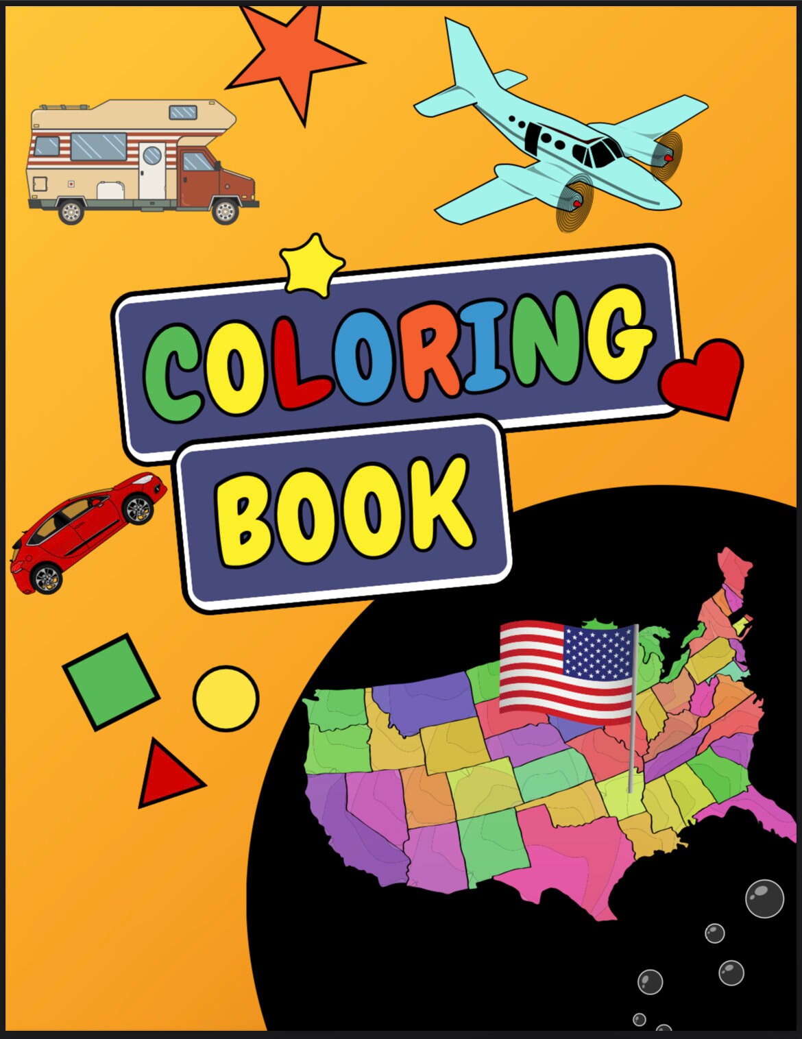 Printable Coloring Books Printable Coloring Pages United States ...