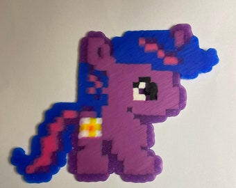 Twilight Sparkle Mlp Perler Fuse Bead 9x7.5 - Etsy