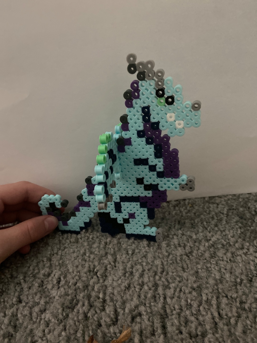 3D Perler Bead Dragon - Etsy