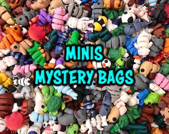 3D Printed Minis Mystery Bags - Etsy