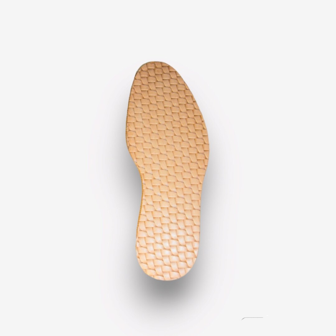 Embossed Leather Outsole Basket Weave 4.5/5mm Shoemaking Shoe Repair ...